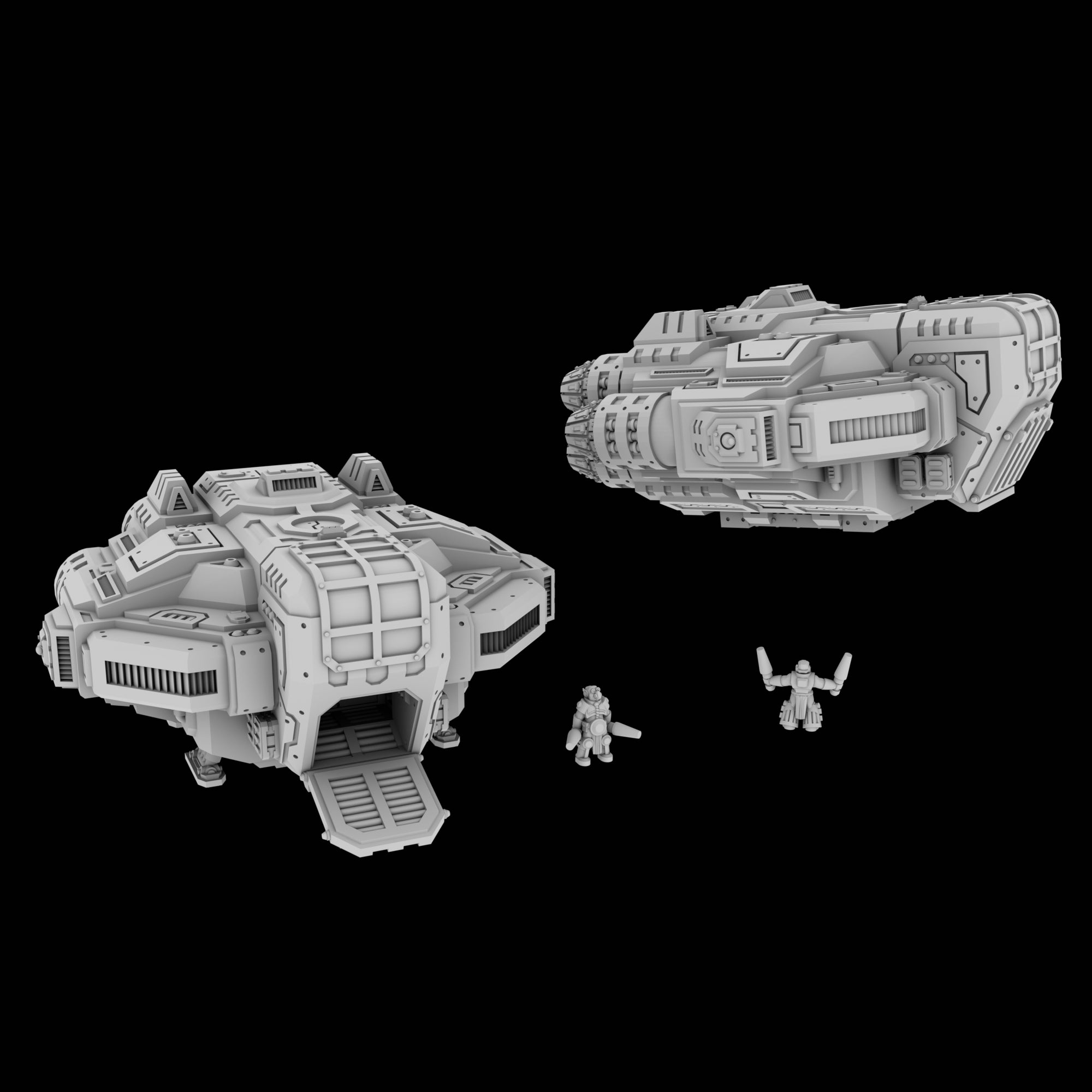 Buffalo Container Shuttle – Metal Oak Casting Studios