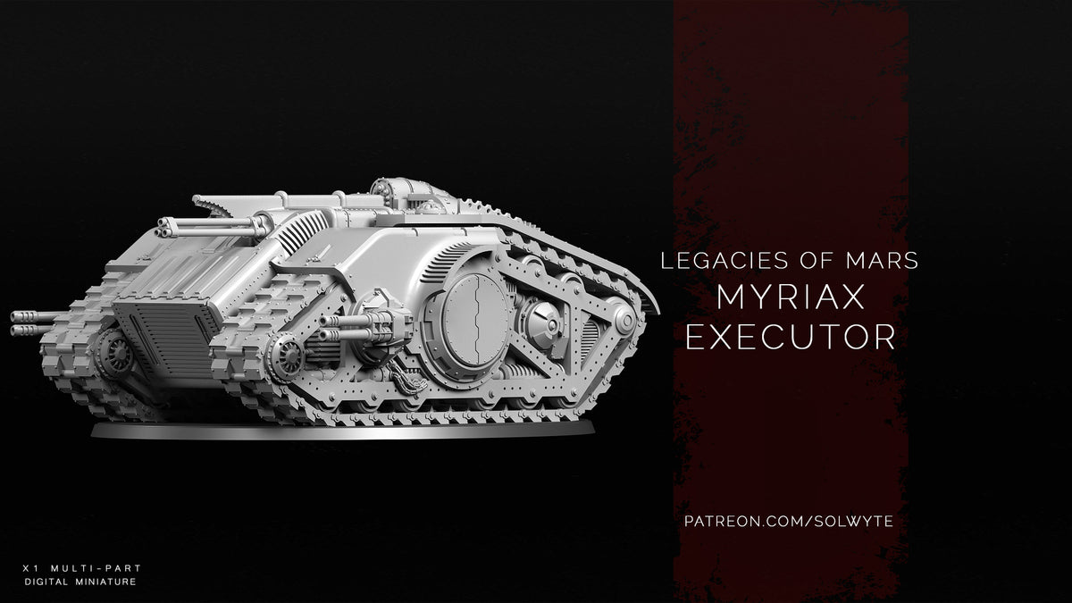 Legacies of Mars - Myriax Executioner – Metal Oak Casting Studios