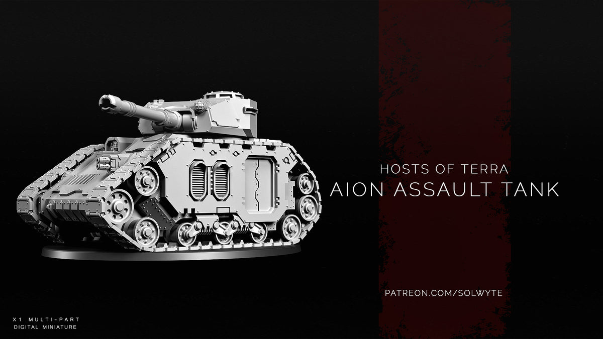 Aion 8mm Series Tanks – Metal Oak Casting Studios